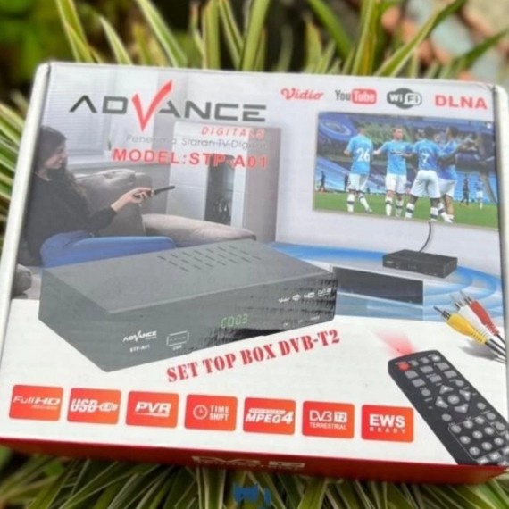 Jual STB advance STP A01 Receiver STB set top box digital tv tabung led | Shopee Indonesia