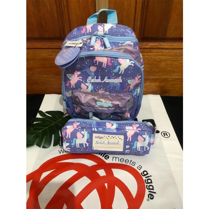 Jual smiggle up & down unicorn/smiggle teeny tiny backpack/smiggle ...