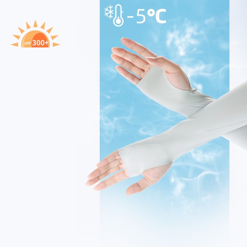 Jual ROZIE - MANSET TANGAN DINGIN -5℃ - ARM COVER SPF 300+ | Shopee ...