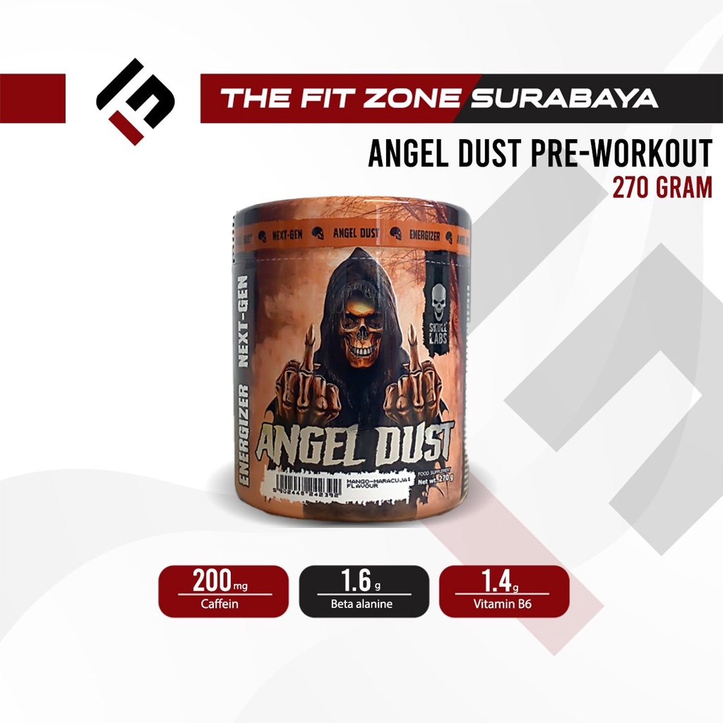 Jual ANGEL DUST Pre Workout 60 Servings Suplemen Fitness Preworkout ...