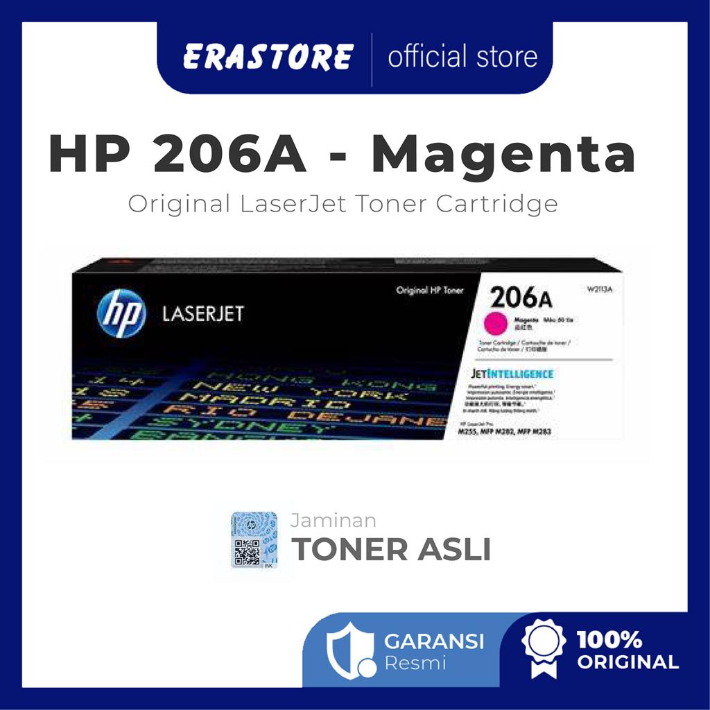 Jual ERASTORE HP 206A Magenta Original LaserJet Toner Cartridge 100% ...