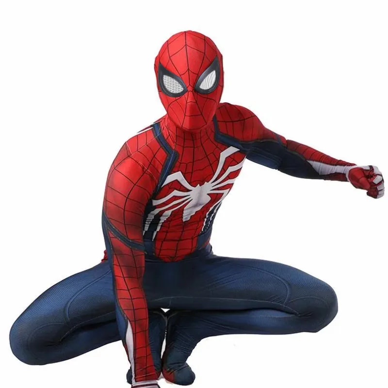 Jual Preorder Ps4 Spiderman Costume Halloween 3d Print Spandex Bodysuit
