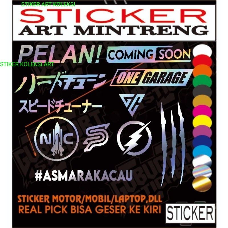 Jual stiker cuting sticker keren#dapat semua stiker fulset termurah ...