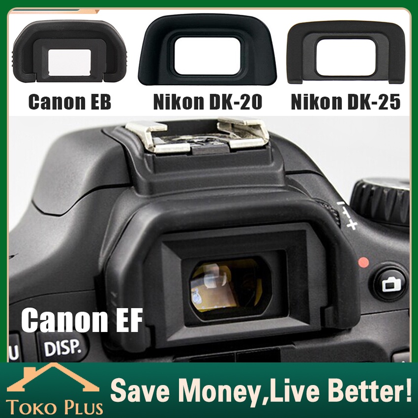 Jual Eyecup Canon EF EB DK-20/25 Karet Viewfinder Eyepiece Eye Cup 1300d 600d 700d | Shopee ...