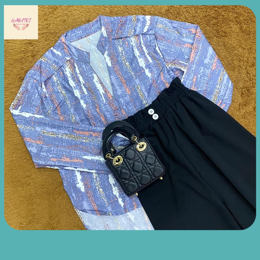 Jual One Set Kekinian / RD FASHION - one set tiara tunik / blouse bambu ...