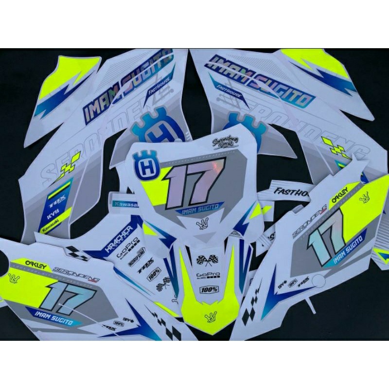 Jual Decal Dekal Stiker Sticer Bf Dtx Dtracker Gordon Old New Full Body ...