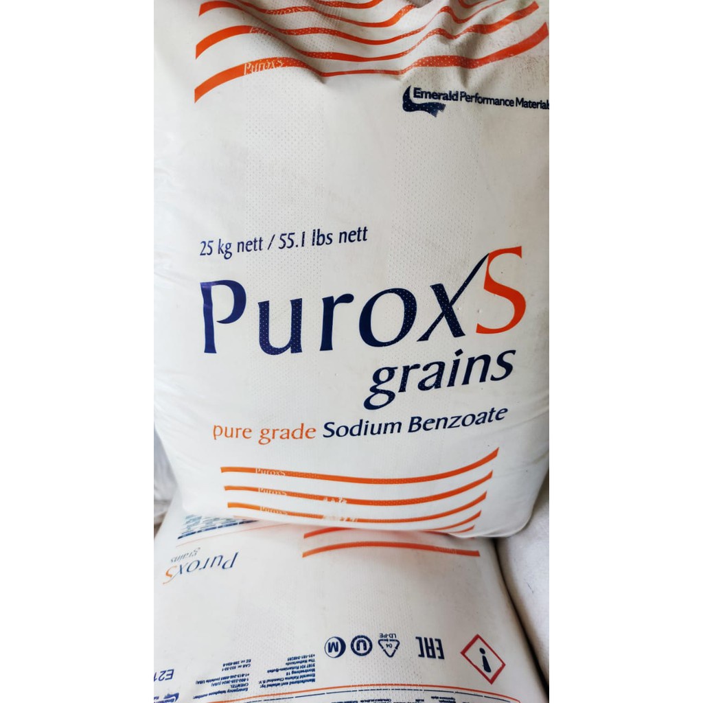 Jual puroxs natrium benzoat bensoat sodium benzoate 500 gr purox ...