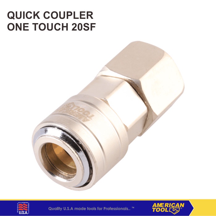 Jual Quick Coupler One Touch 20SF American Tool 8959386 | Shopee Indonesia