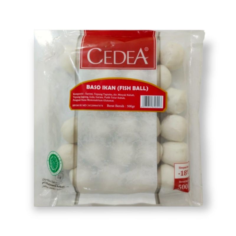 Jual Bakso Ikan Cedea 500gr 100 HALAL | Shopee Indonesia