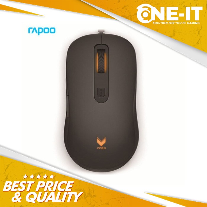 Jual Mouse Gaming Rapoo V16 RGB Optical Black V16RGB | Shopee Indonesia