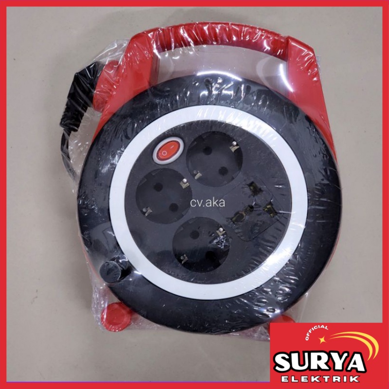 Jual Kabel Rol Stop Kontak MITSUI ATRIA MSC 154 10M Saklar 4 Lubang ...