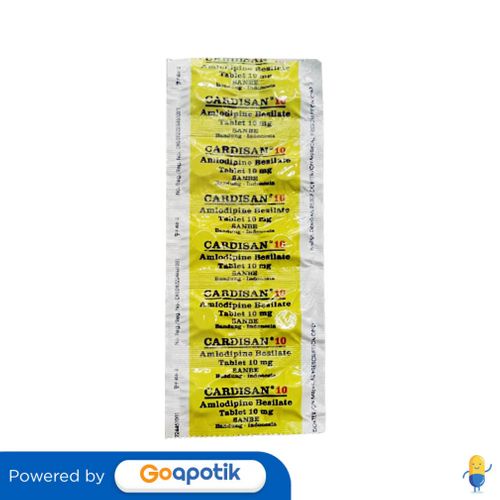 Jual Cardisan 10 Mg Strip 10 Tablet | Shopee Indonesia