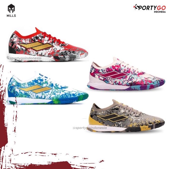 Jual SEPATU FUTSAL MILLS XYCLOPS KALDERA IN ORIGINAL | MILLS Shoes ...