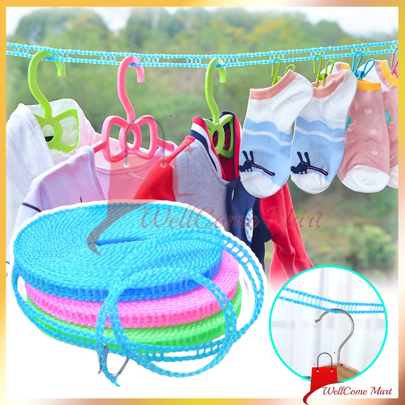 Jual Tali Jemuran Baju 5 Meter / Tali Gantungan Jemuran / Tali Jemuran ...