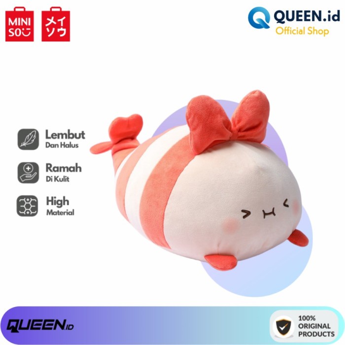 Jual violet.mall77~ New Produk Limit Miniso Boneka Bantal Shrimp Udang ...