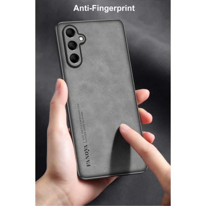 Jual Case Samsung Galaxy A05 A05S Fanoya Premium Nappa Leather Soft ...