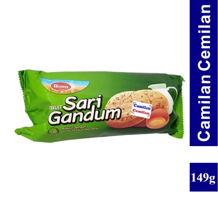 Jual Roma Sari Gandum Biskuit Gandum 149 gr | Shopee Indonesia