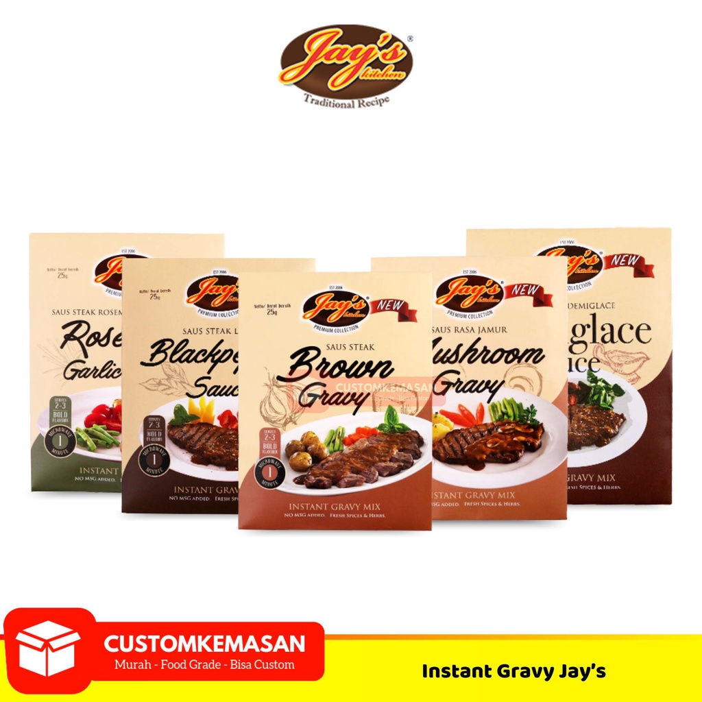 Jual Saus Steak Jays / Saus Steak Rasa Jamur / Saus Steak Sapi / Saus ...