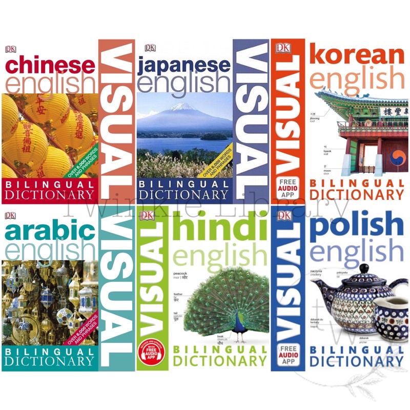 Jual Bilingual Vsual Dictionary Arabic / Hindi / Chinese / Japanese ...