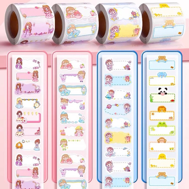 Jual name label sticker tag sticker nama label tempel tulis | Shopee ...