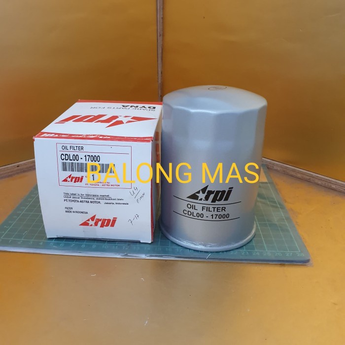 Jual oil filter oli toyota dina rino hiace LH11 ARPI CDL00-17000 ...