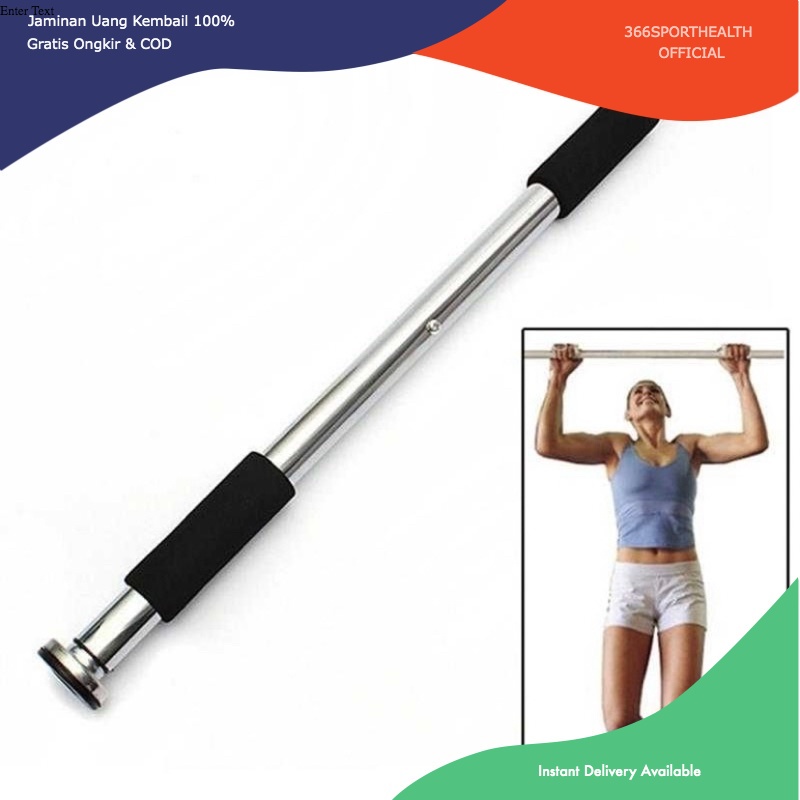 Jual [366SH] PULL UP BAR DOOR CHINNING ALAT FITNESS OLAHRAGA RUMAH 62 ...