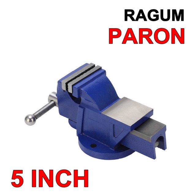 Jual Ragum 5 Inch PARON 125 mm Catok 5 Vise Bench Penjepit Tanggem Meja ...