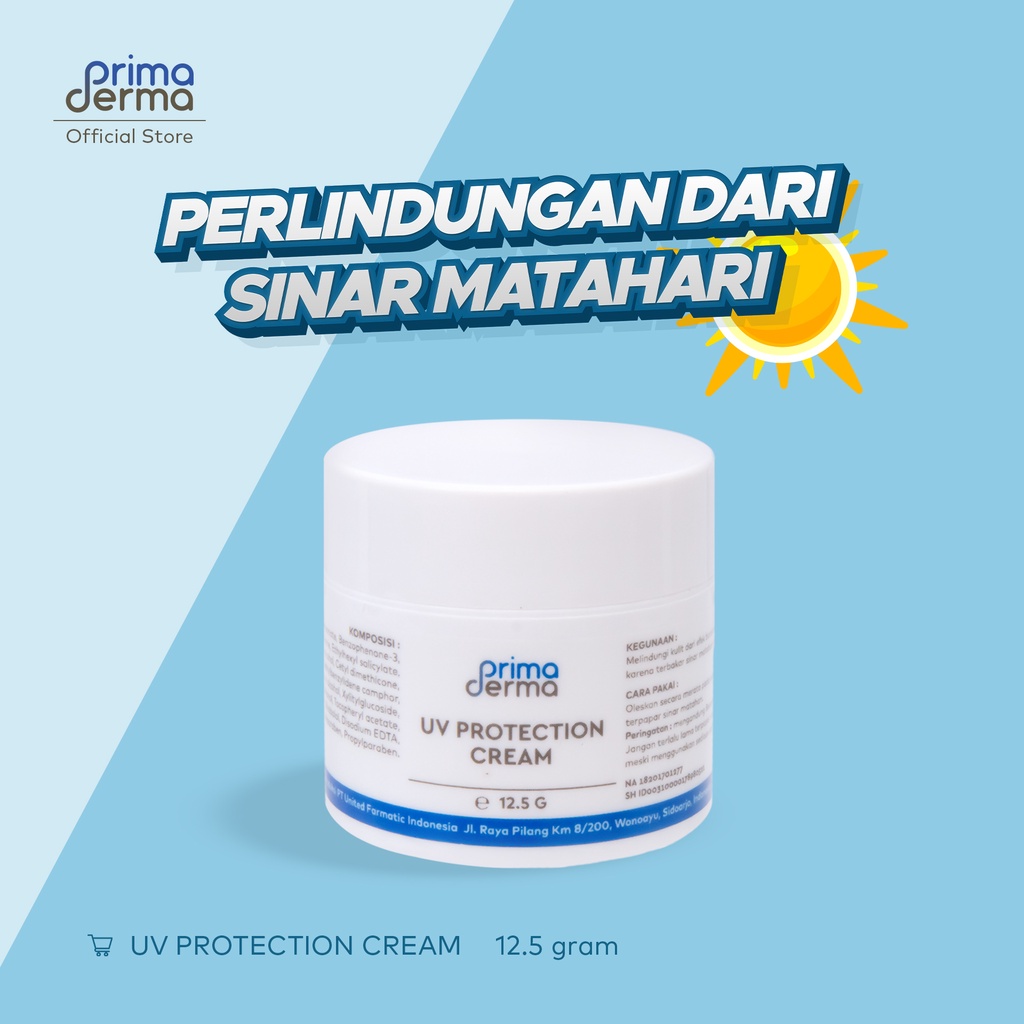 Jual PRIMADERMA UV Protection Cream 12.5 gr | Shopee Indonesia