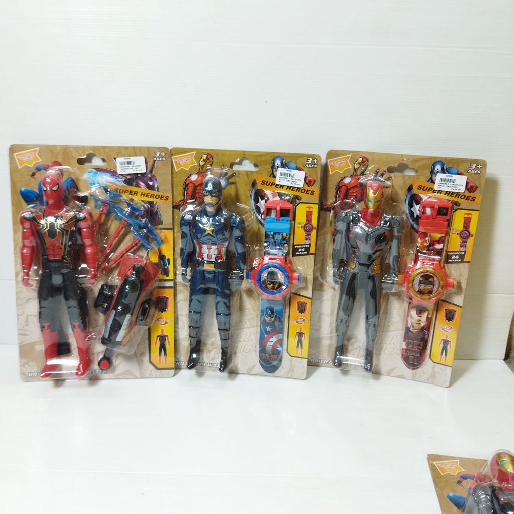 Jual 118G/1198J JAM TANGAN ANAK ROBOT LASER DAN PENEMBAK TRANSMITTER ...