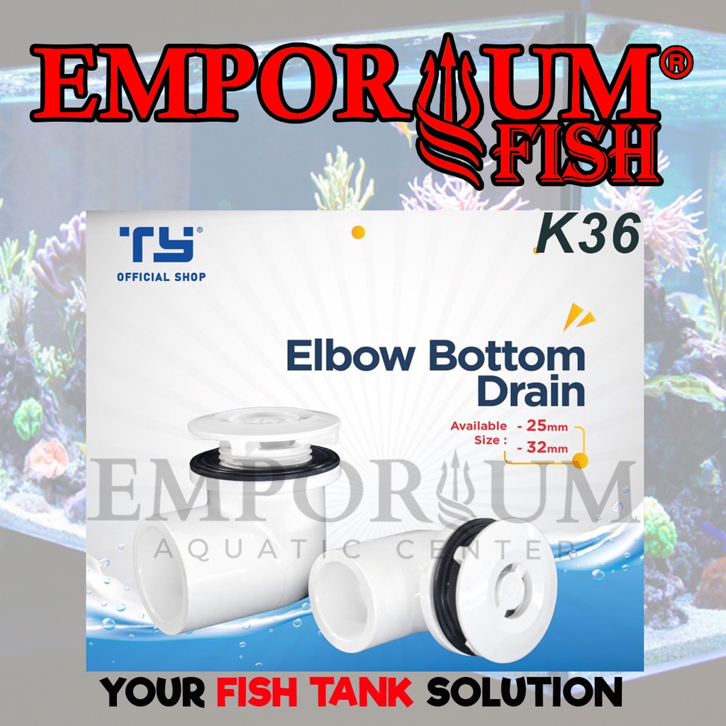 Jual Ty Elbow Drainage K36 White 32 Mm / Bottom Drain Elbow | Shopee ...