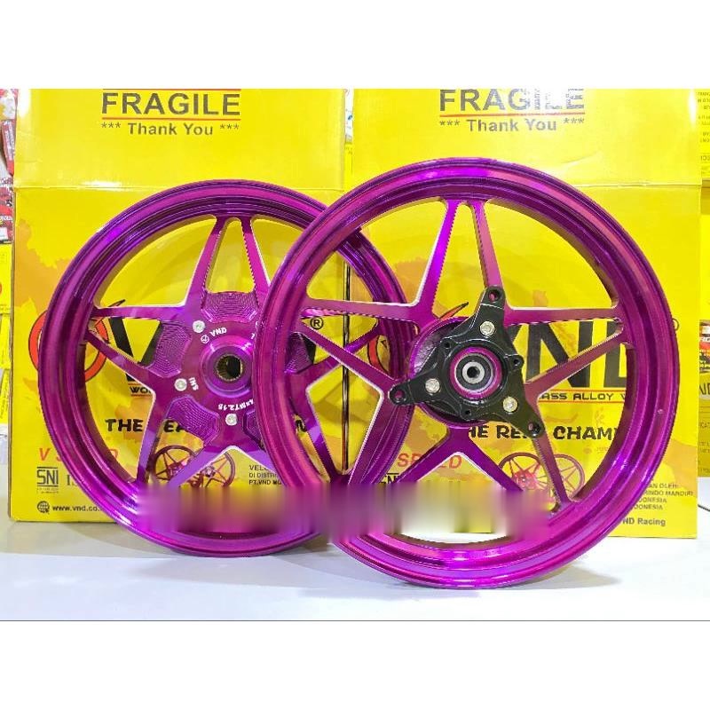 Jual Pelek Velg VND V SPEED Bintang V1 185 215 14 Aerox 155 New Aerox ...