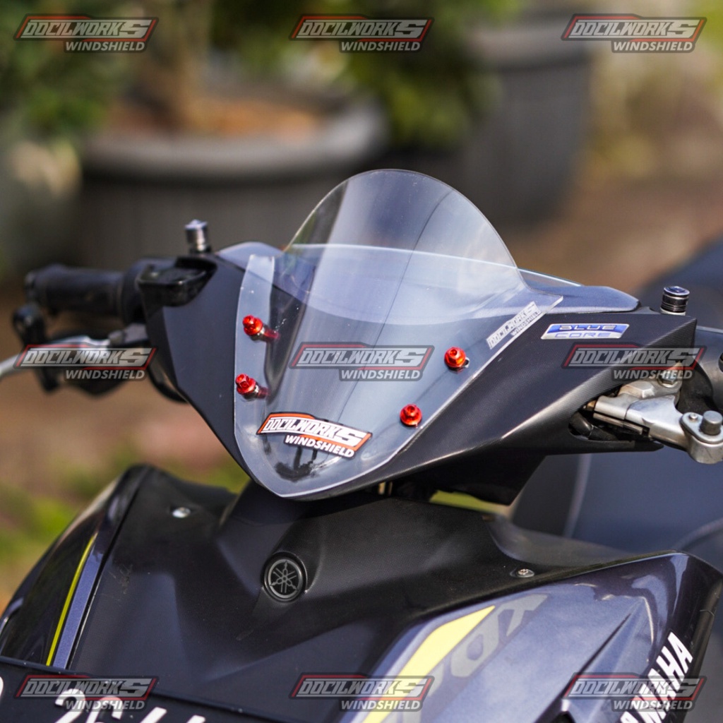 Jual Windshield Visor Yamaha All New Aerox Connected Aerox V2 Jenong ...