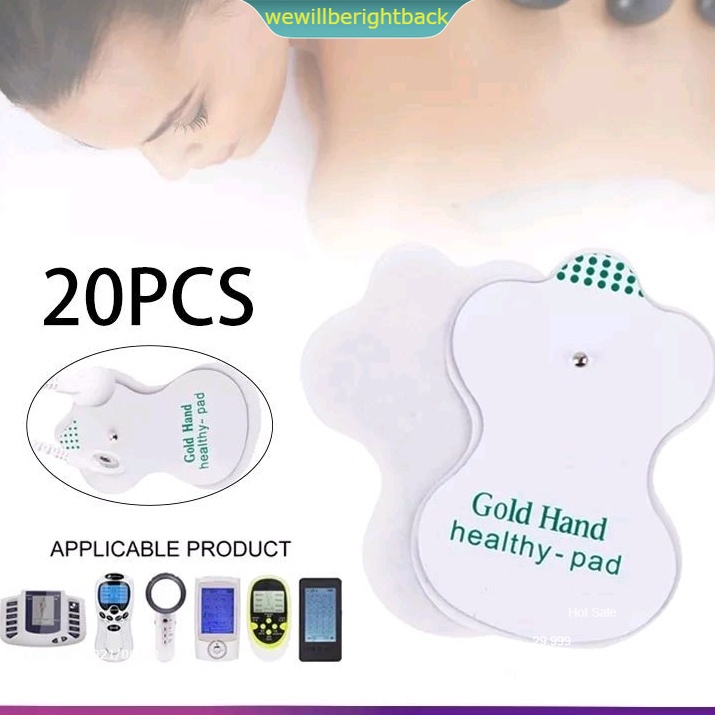 Jual 20pc gel pad elektroda gel pad akupuntur mesin akunpuntur gel pad ...