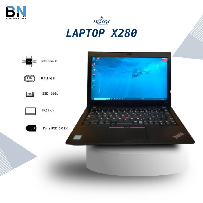 Jual Lenovo Thinkpad X280 Core I5 Gen 8 Laptop Murah Second Bergaransi ...