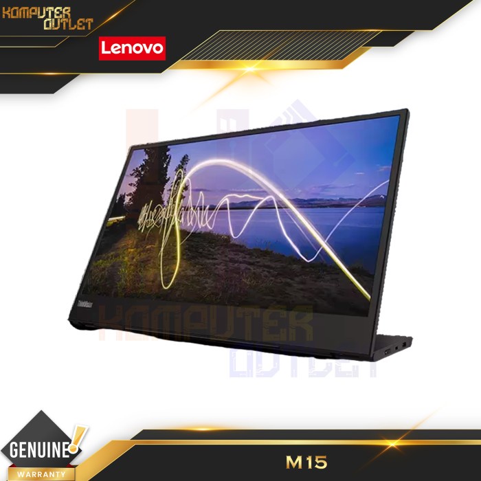 Jual LENOVO M15 Monitor LED Portable - Thinkvision M15 15.6" IPS 1080p ...