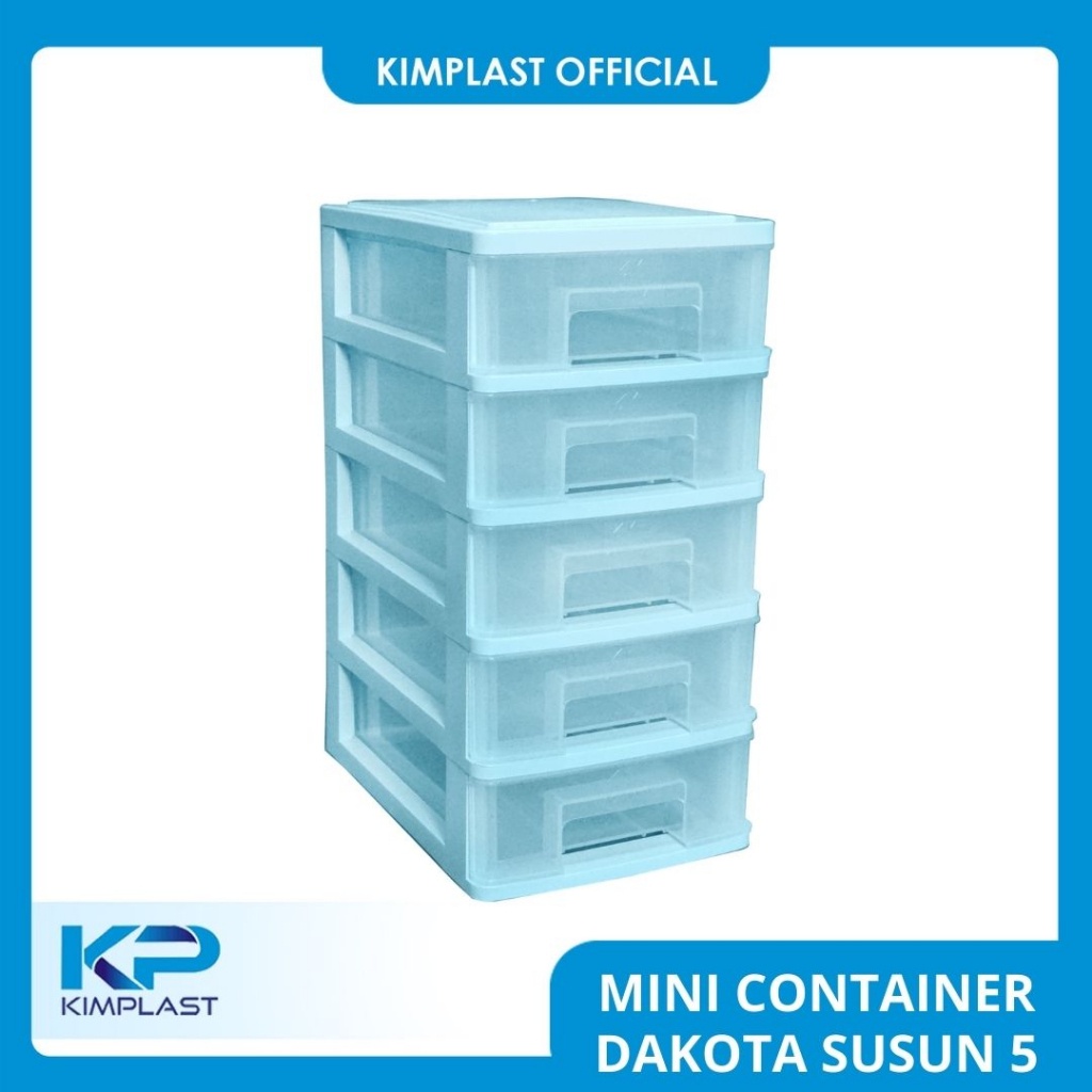 Jual KIMPLAST Mini Container Dakota Susun 5/ Rak Mini Susun 5/ Rak Mini ...