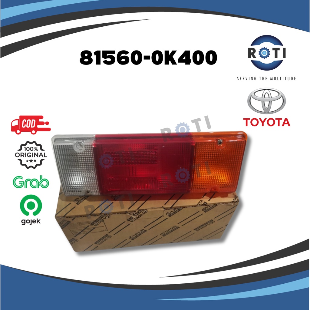 Jual TOYOTA STOPLAMP BELAKANG KIRI HILUX 81560-0K400 GENUINE | Shopee ...