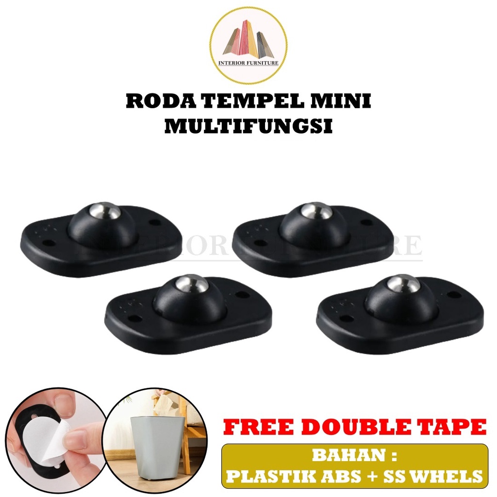 Jual RODA TEMPEL 360 STAINLESS RODA TROLI MINI SERAGUNA RODA KASTOR ...