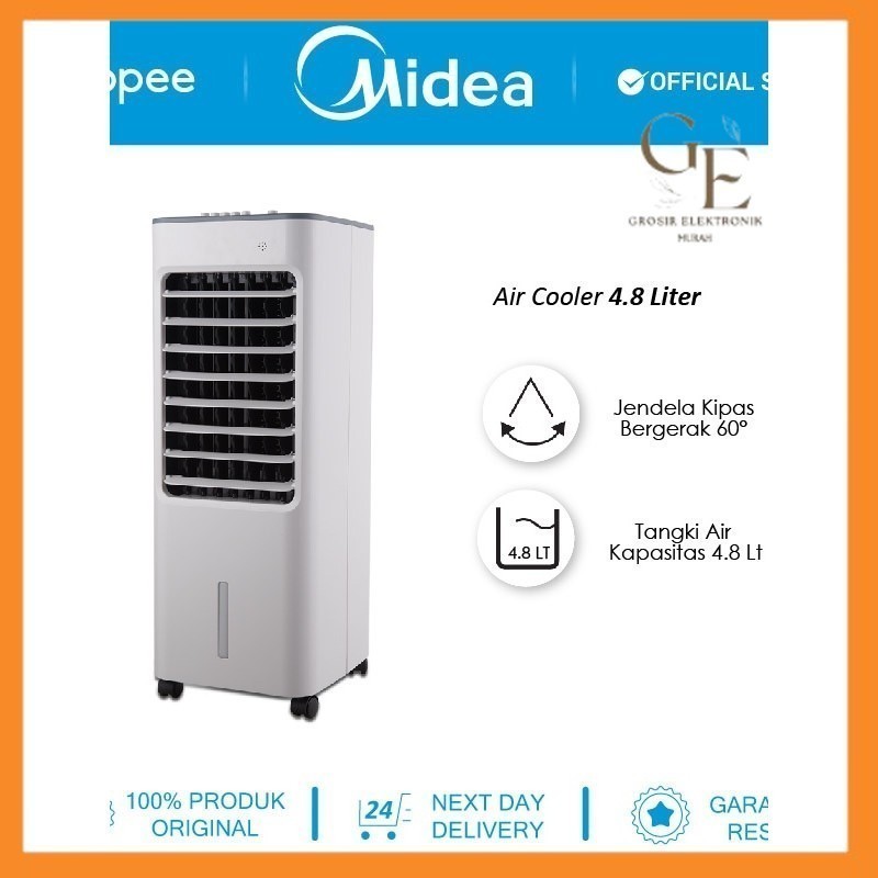 Jual Midea Air Cooler AC100-18B Kapasitas 4.8 Liter[GE] | Shopee Indonesia