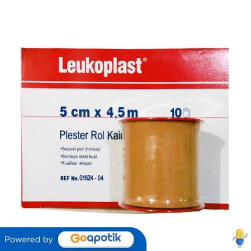 Jual Plester Rol Kain Leukoplast 5 Cm X 4,5 M | Shopee Indonesia