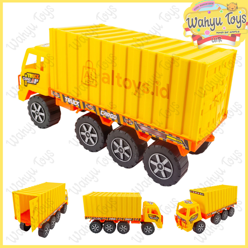 Jual Mainan Mobil Truck Cargo Container KKToys Series KX08 Kantong ...