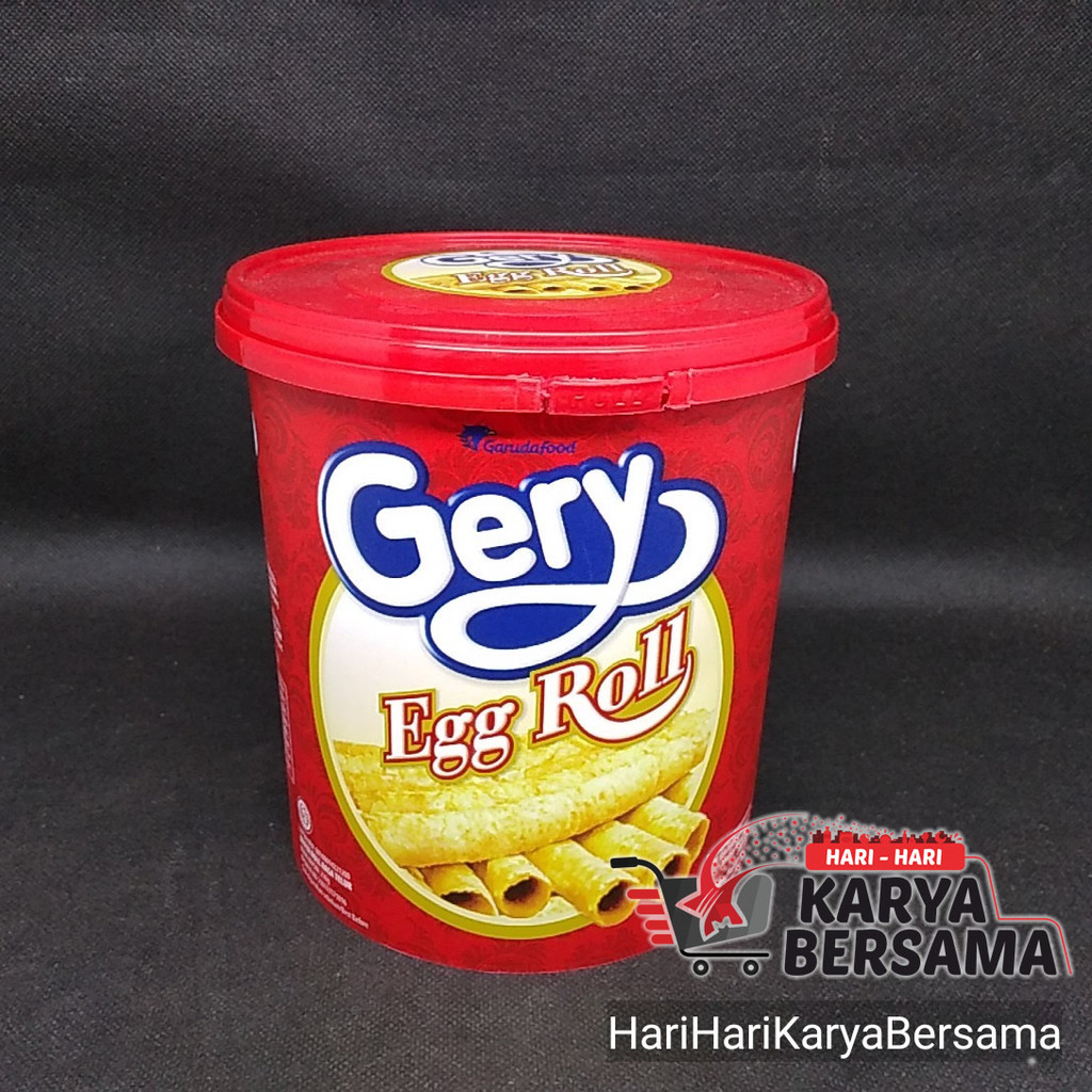 Jual MAKANAN RINGAN GARUDA FOOD GERY EGG ROLL WAFER STICK 210GR ...