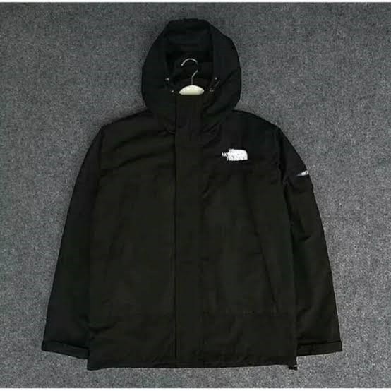 Jual Jaket Tnf Polos Pendaki Gunung Parasut Waterproof Outdoor Touring ...