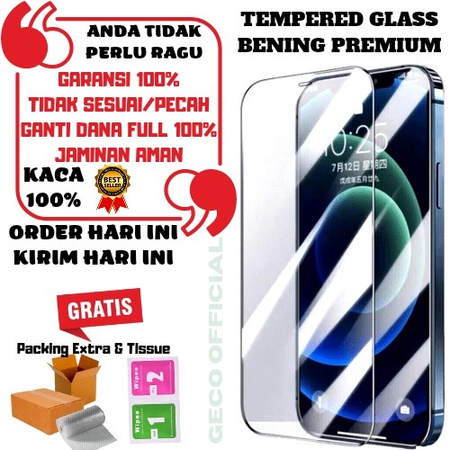 Jual ALL TIPE SAMSUNG TG Tempered Glass Bening Kaca 0.3 Tanpa List Hitam Premium Anti Gores ...