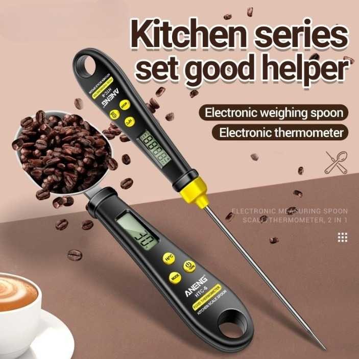 Jual Alat Dapur Sendok Ukur Digital Dan Cek Suhu Temperatur Makanan WM ...