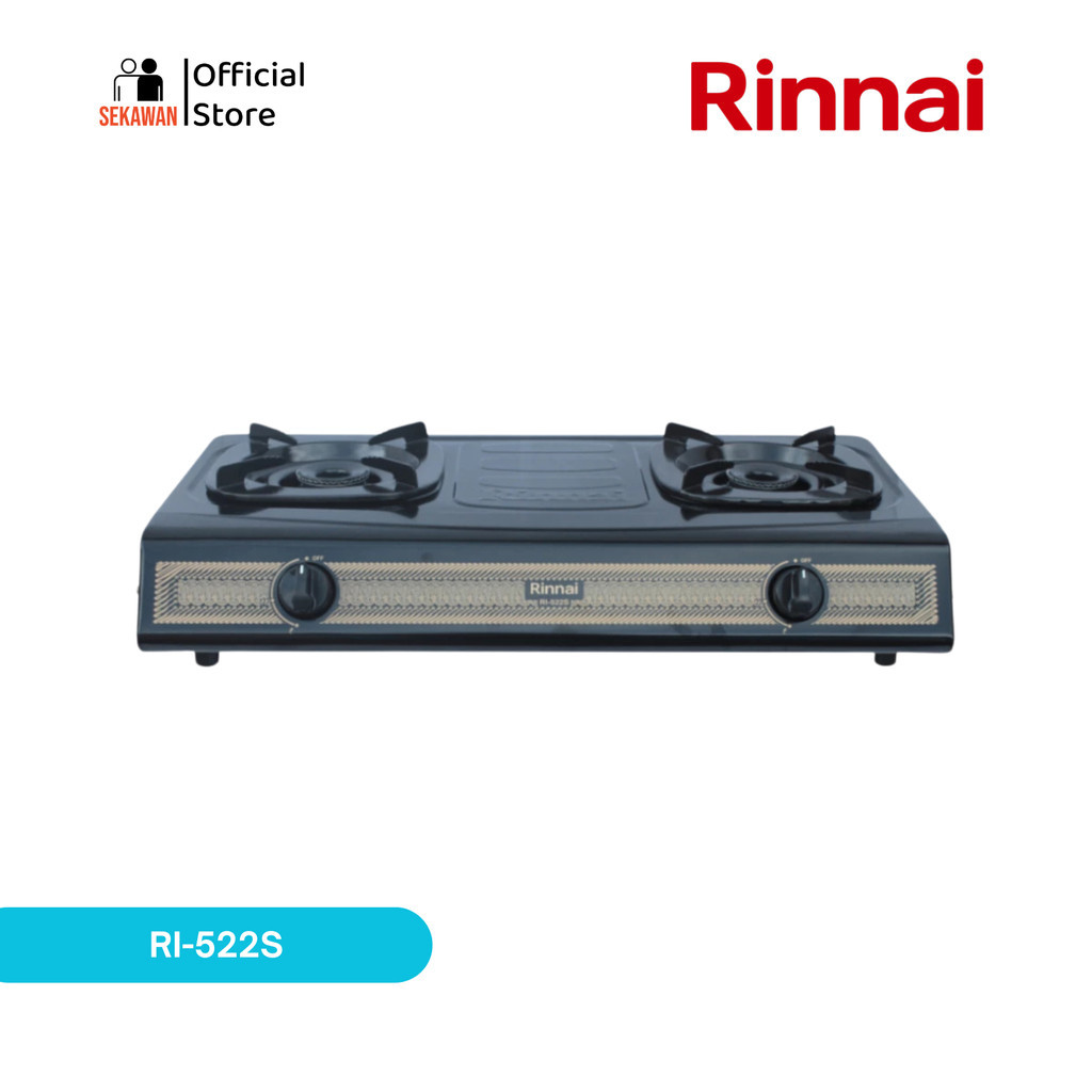 Jual RINNAI Kompor Gas 2 Tungku - RI-522S | Shopee Indonesia