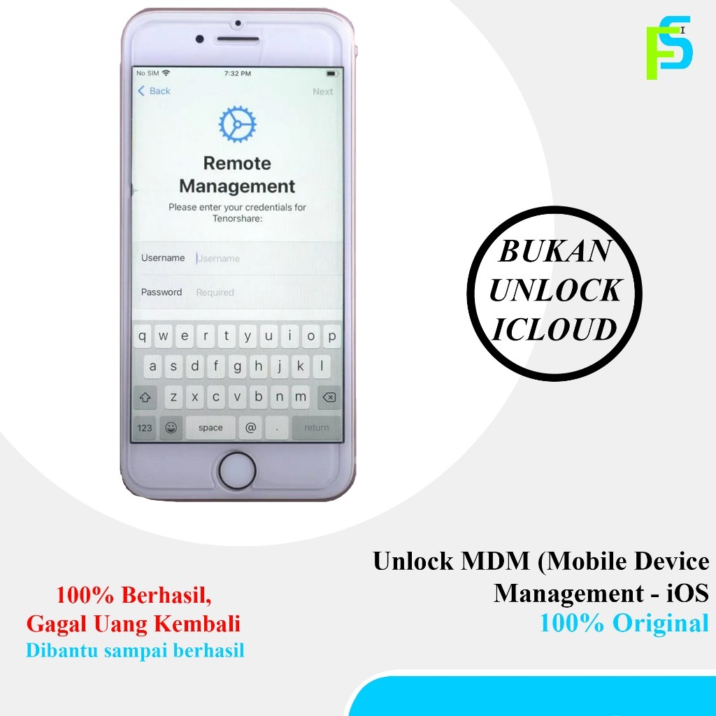 Jual Unlock MDM (Mobile Device Management/ Remote Management/ Manajemen Jarak Jauh) iOS yang ...