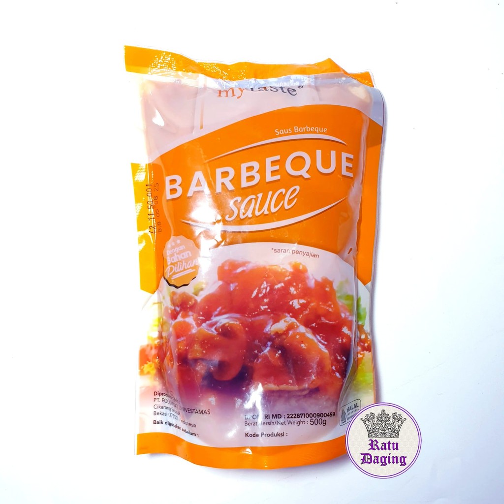 Jual Mytaste Saus BBQ Sauce Steak Barbeque 500g | Shopee Indonesia