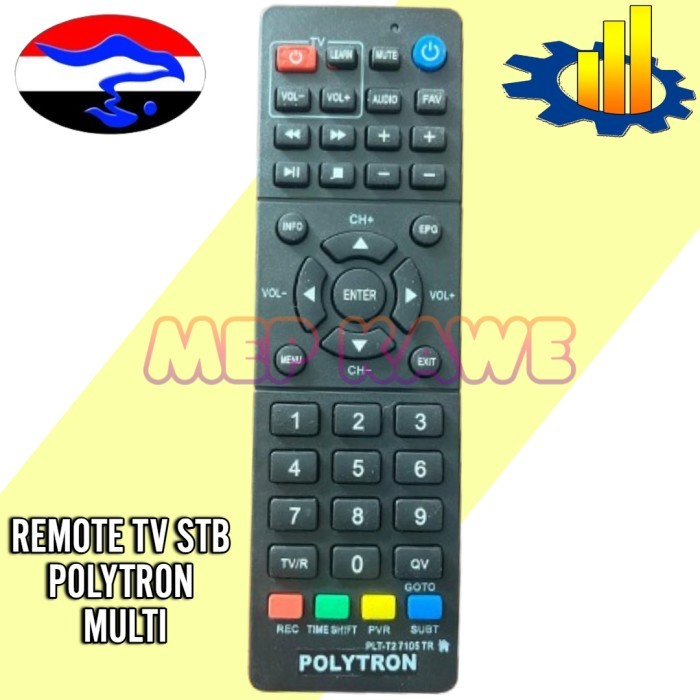 Jual REMOTE TV STB POLYTRON MULTI | Shopee Indonesia