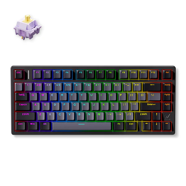 Jual MCHOSE Z75 Mechanical Keyboard Black| Hyacinth Switch | 75% Layout ...